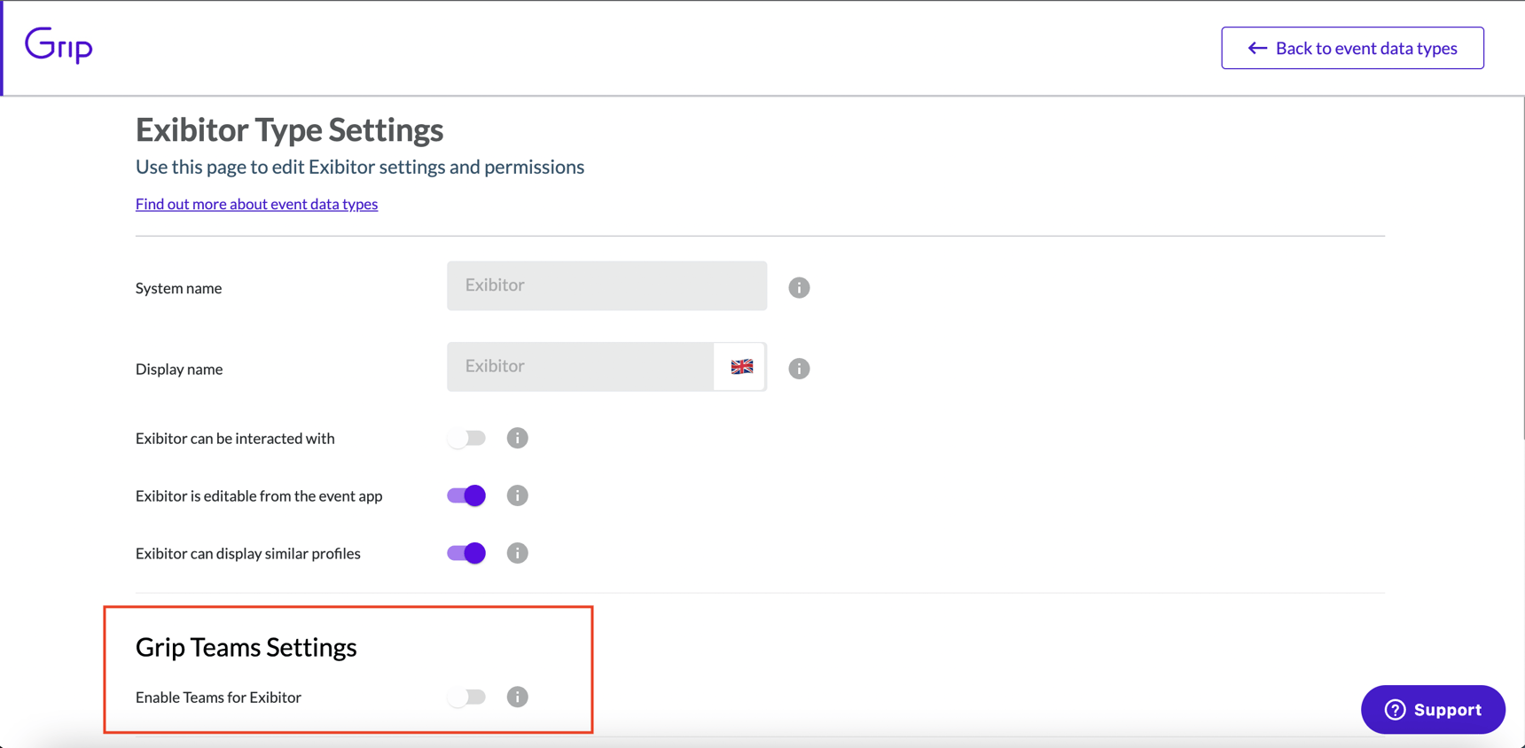 Setting Up Grip Teams within the Grip Dashboard